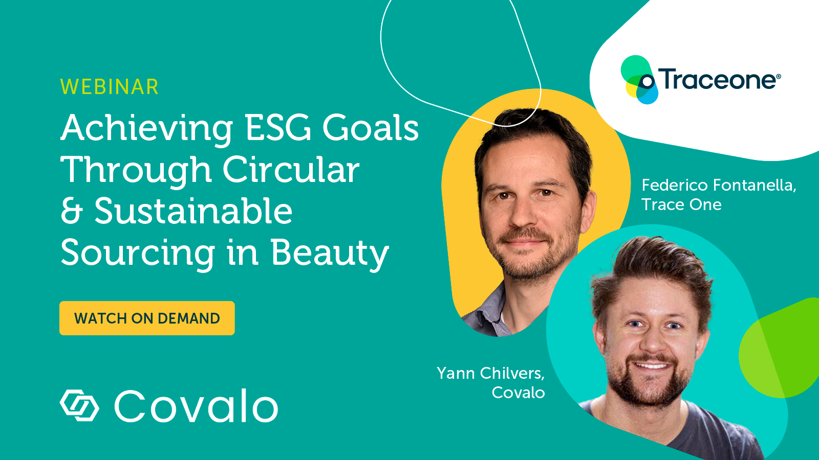 Webinar: Covalo & Trace One Sustainable Sourcing In Beauty